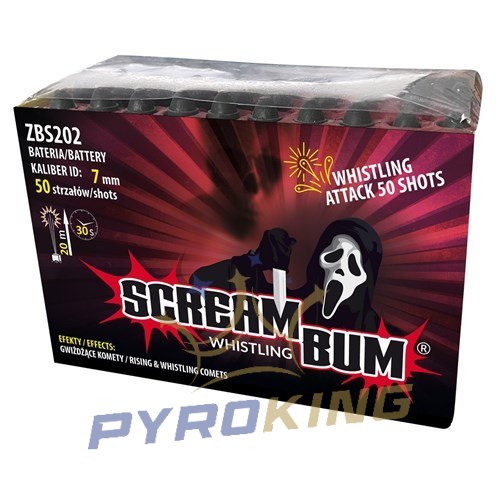 Scream Bum Whistling Attack 50s ZBS202 - Pol-Expance - Pyroking.pl